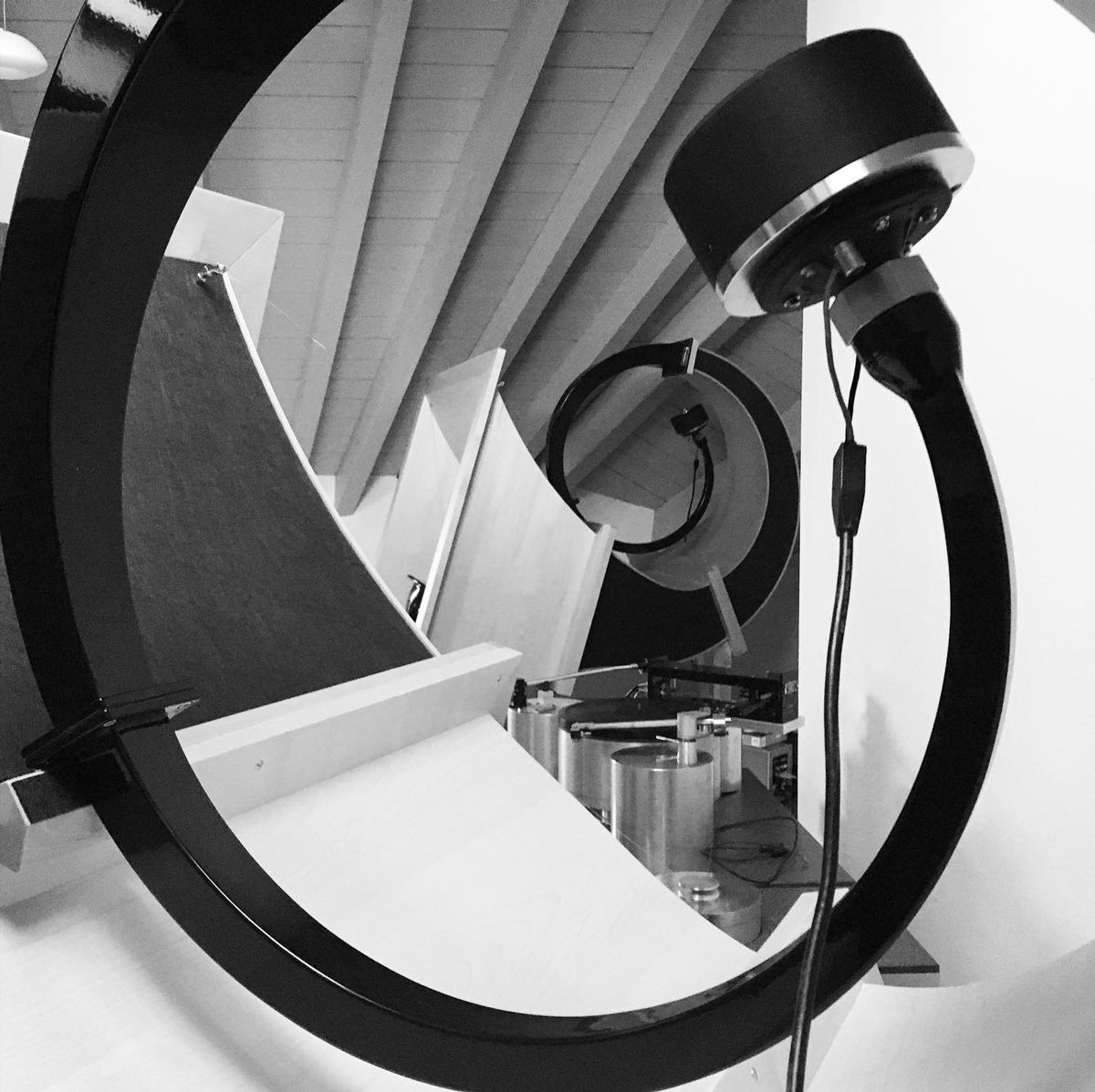 The hornsolutions low midrange horns. Custom made loudspeakers